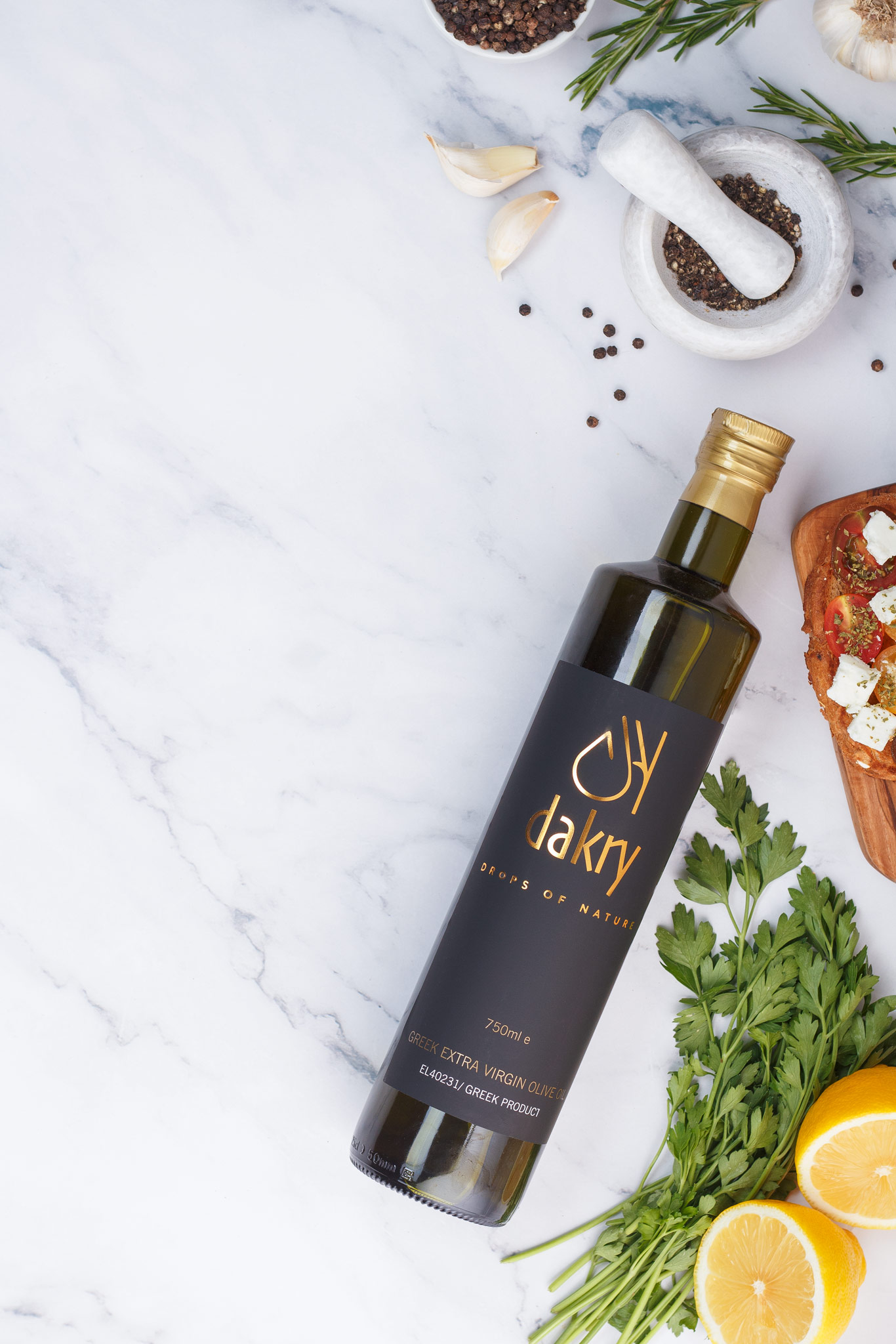 Εξ. Παρθένο Ελαιόλαδο Μεσσηνίας 750ml – Dakry Olive